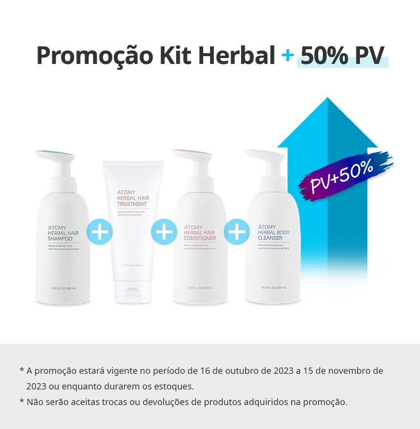 ATOMY HERBAL KIT +50% PV | Atomy Brasil